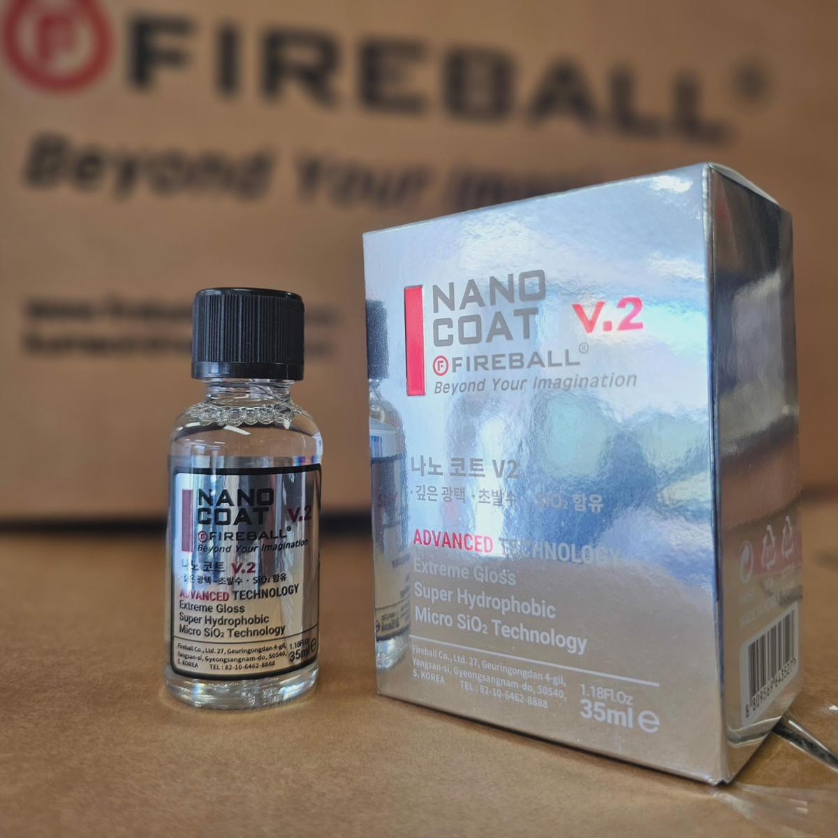Fireball Nano Coat V2 Ceramic Coating 35mL - Passion Detailing